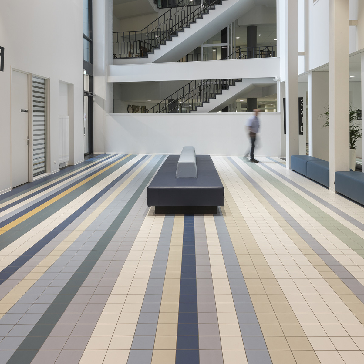 Eye-catching tile pattern reflects traditional Dutch character ...